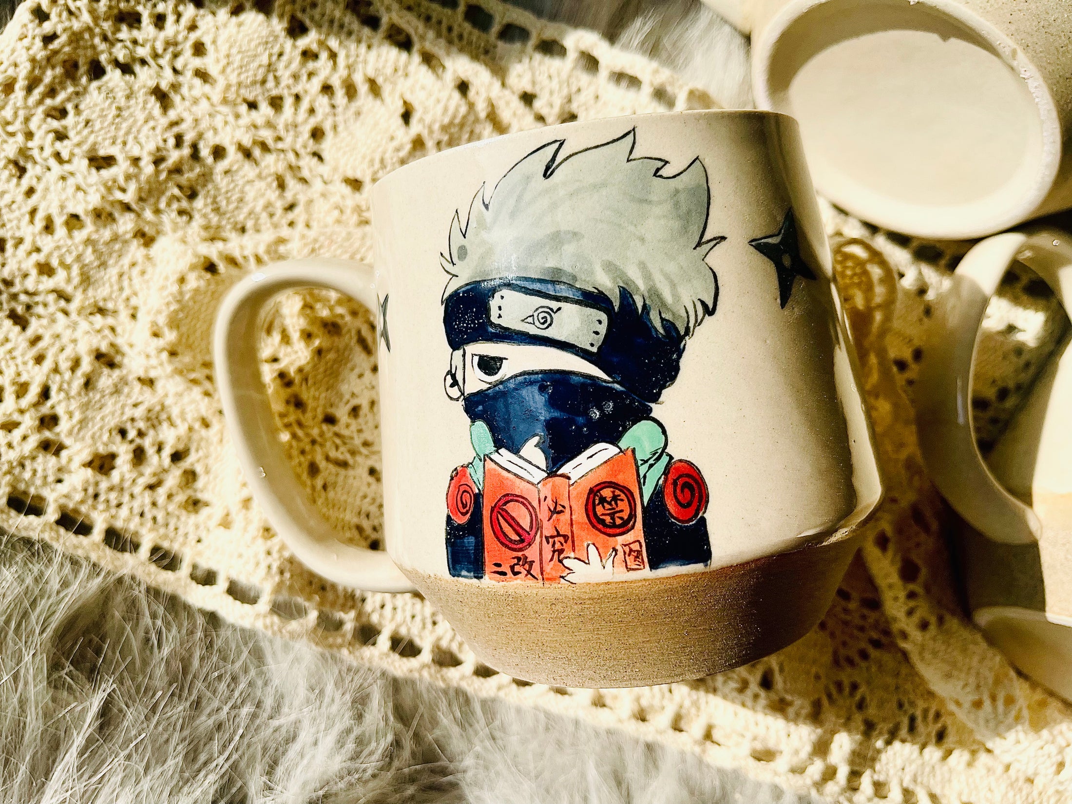 Naruto Handpainted Ceramic Coffee Mugs, Personalized Anime-Inspired Cu ...